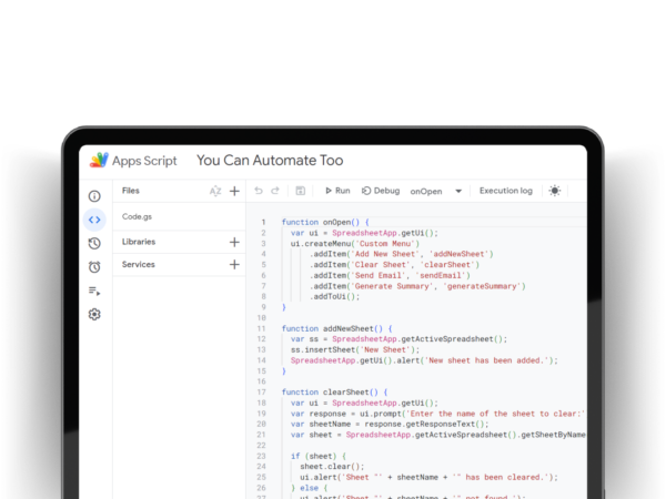 A Beginner's Guide to Google Apps Script