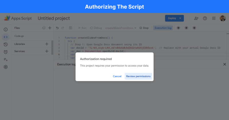 How-To: Create Slides Automatically